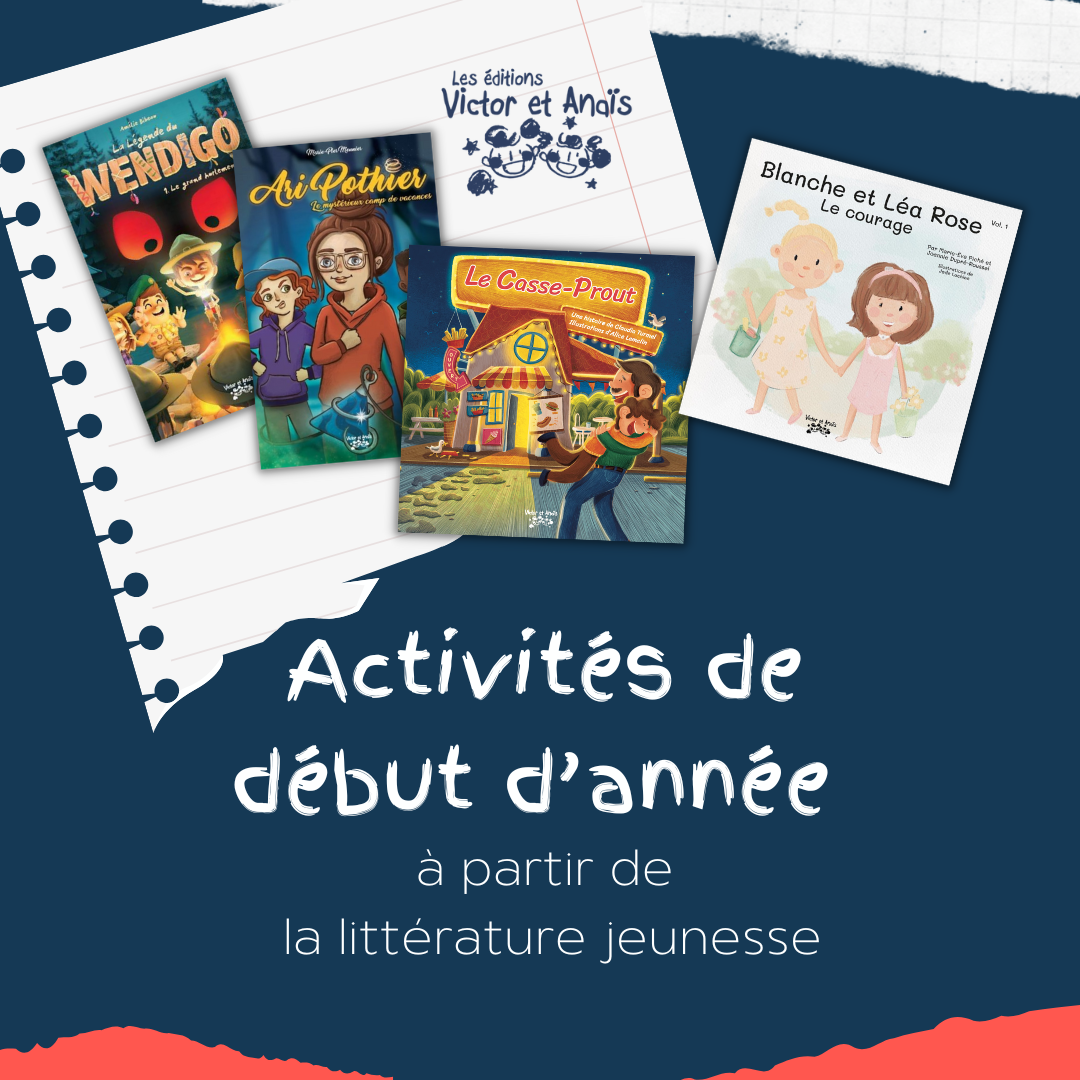 Activités de début d’année à partir de la littérature jeunesse